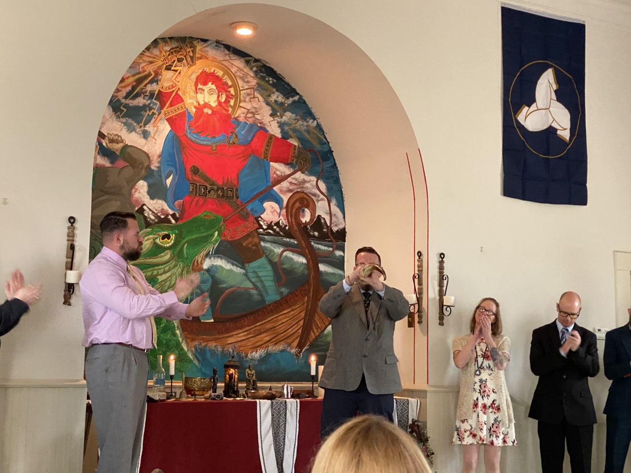 Lane Ashby takes Folkbuilder Oath – Asatru Folk Assembly
